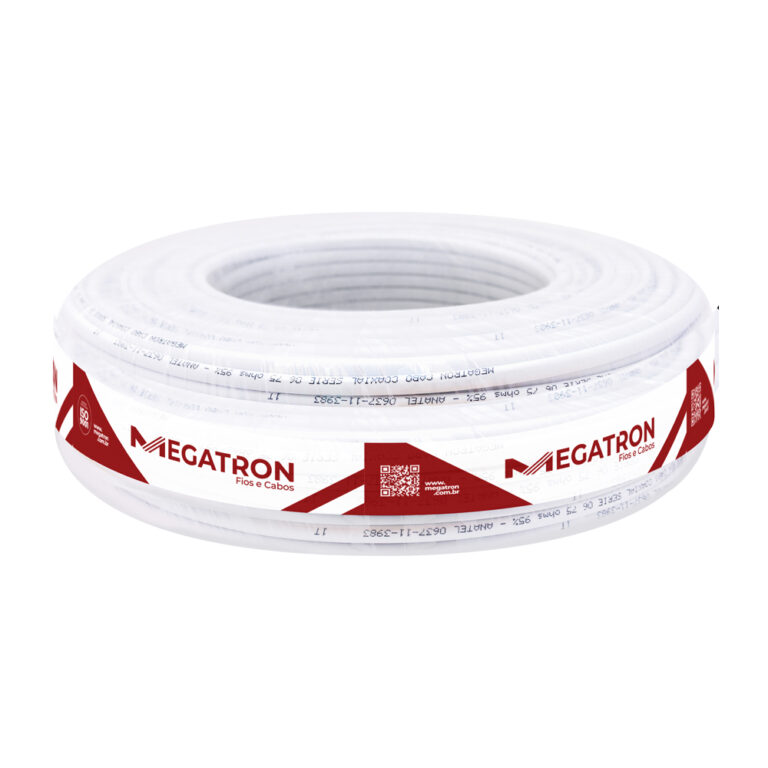 CABO COAXIAL SÉRIE 59 - Megatron - Fios e Cabos Especiais