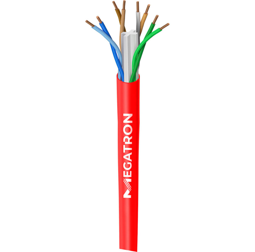 CABO DE REDE CAT 6 U/UTP 4Px23 AWG - Megatron - Fios e Cabos Especiais